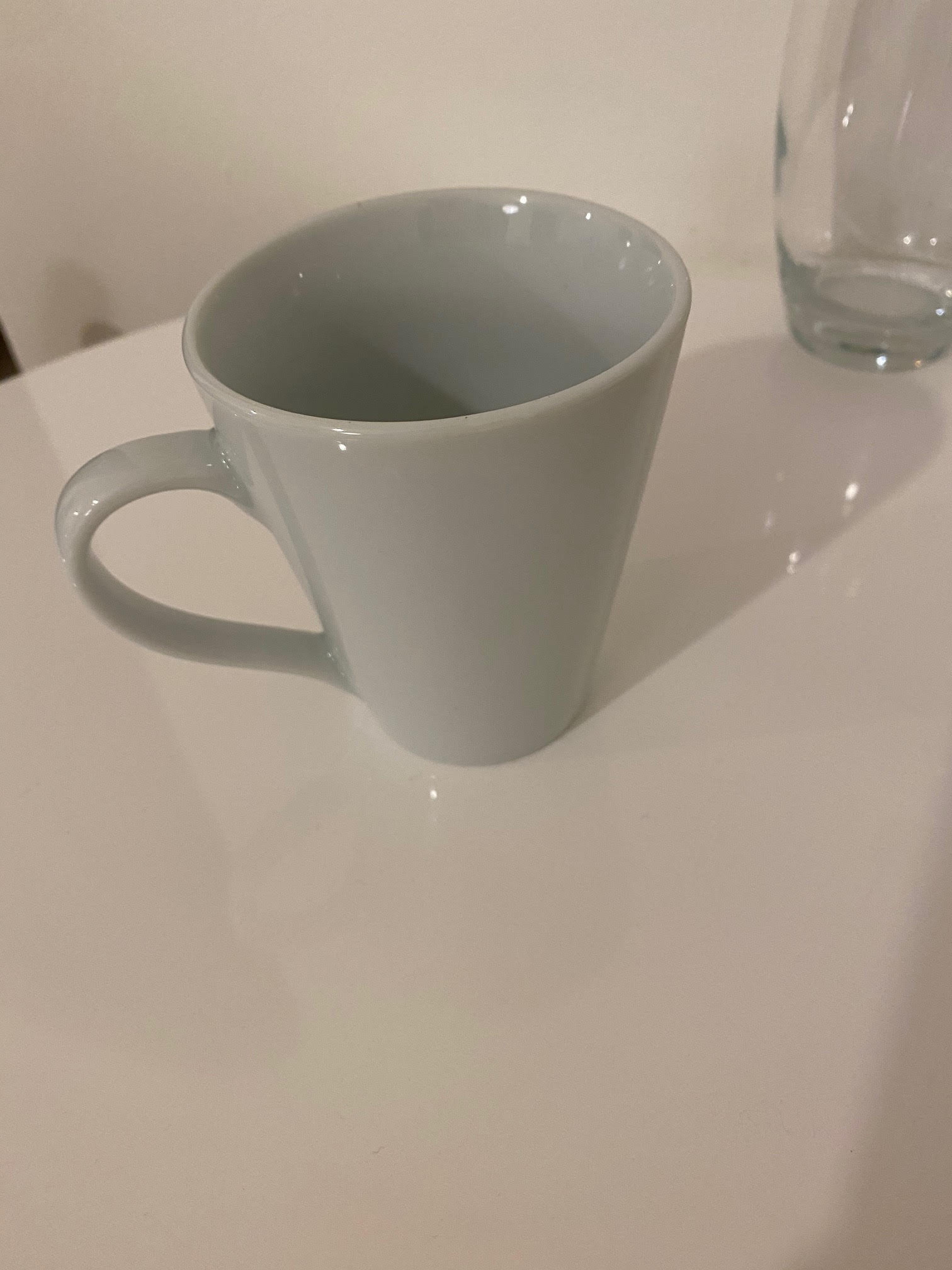 Personalised Coffee Mugs 285ml Latte Tapered Shape White Prefect T