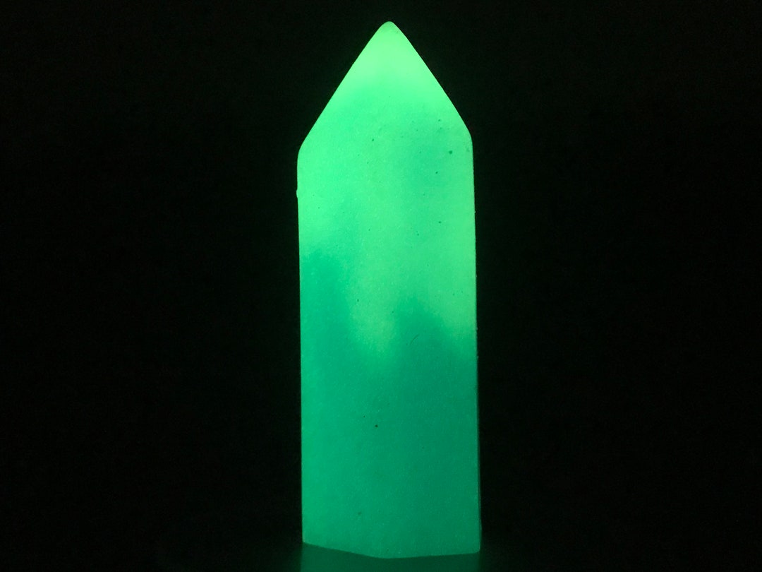 3.7 Blue Luminous Stone Resin Carving Luminous Stone - Etsy New Zealand