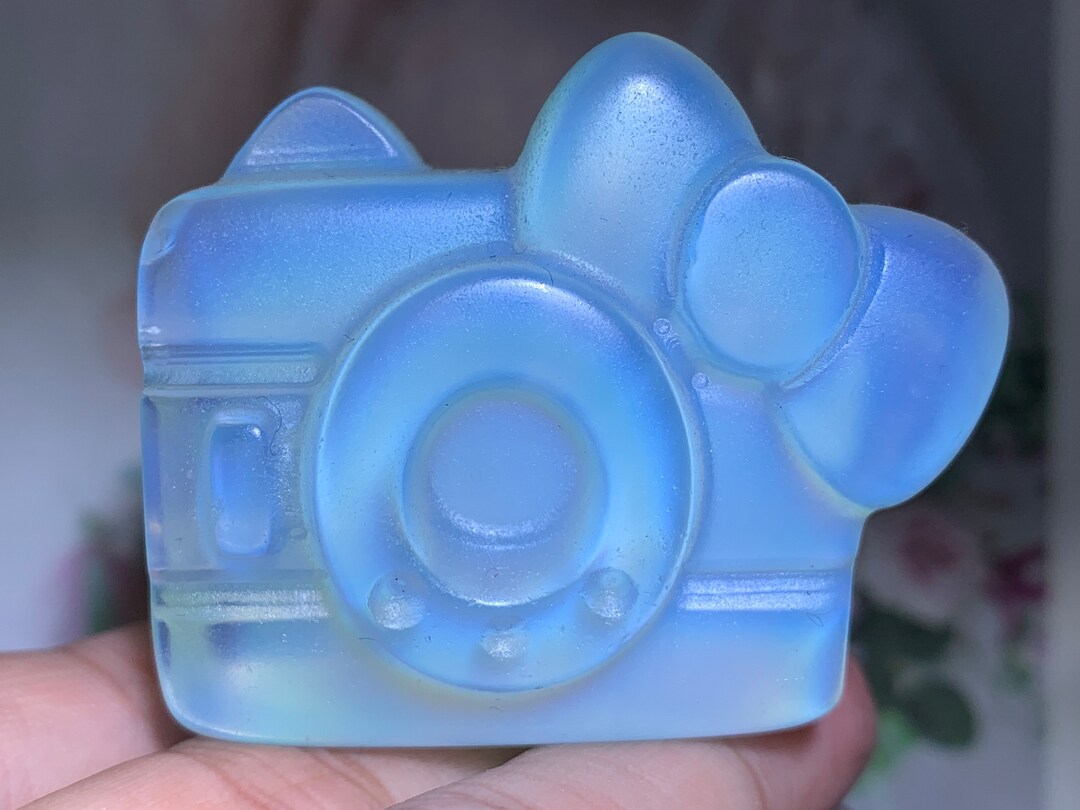 2.3 Opal Quartz Camera Quartz Hand Carved Camera Quartz Crystal Skull ...