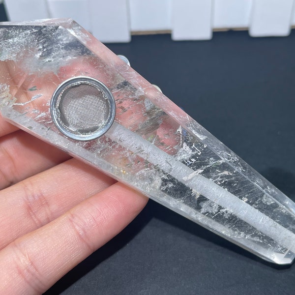 Crystal Smoking Pipe - Etsy