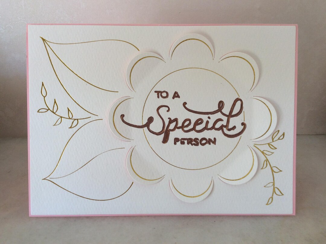 Birthday Card, Notelet Card, Peace Card, Blank Card, Handmade Card ...