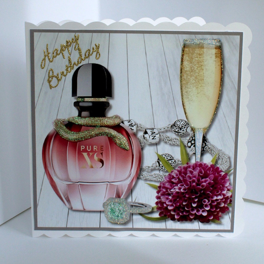 Perfume Lovers Birthday Card, Unique Card, Card for Daughter, Card for ...