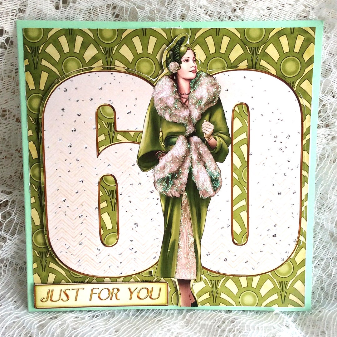 Milestone 60th Birthday Card, 60 Celebration Card,, 60 Greeting Card ...