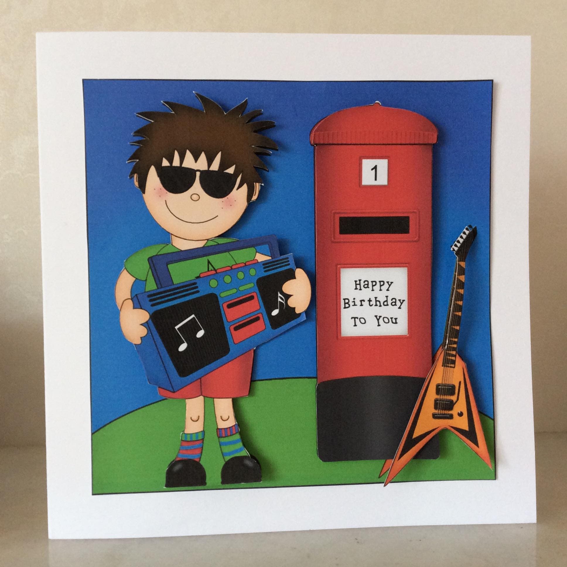 Cool Boys Birthday Card Happy Birthday Child's Birthday - Etsy