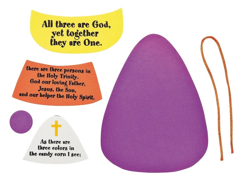 Halloween Christian Religious Hanging Sign Craft Kits Set - 6 Kits ...