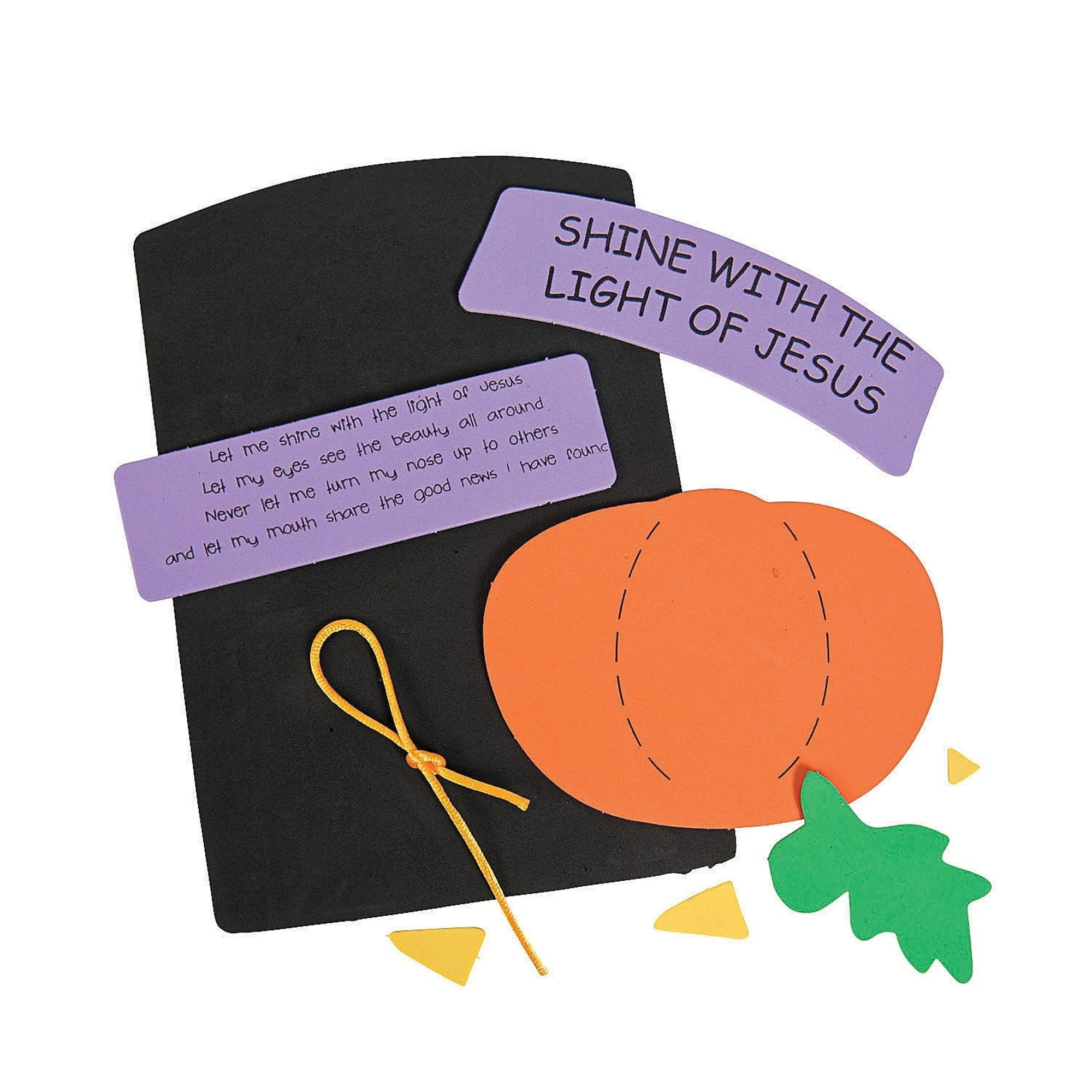 Halloween Christian Religious Hanging Sign Craft Kits Set - 6 Kits ...