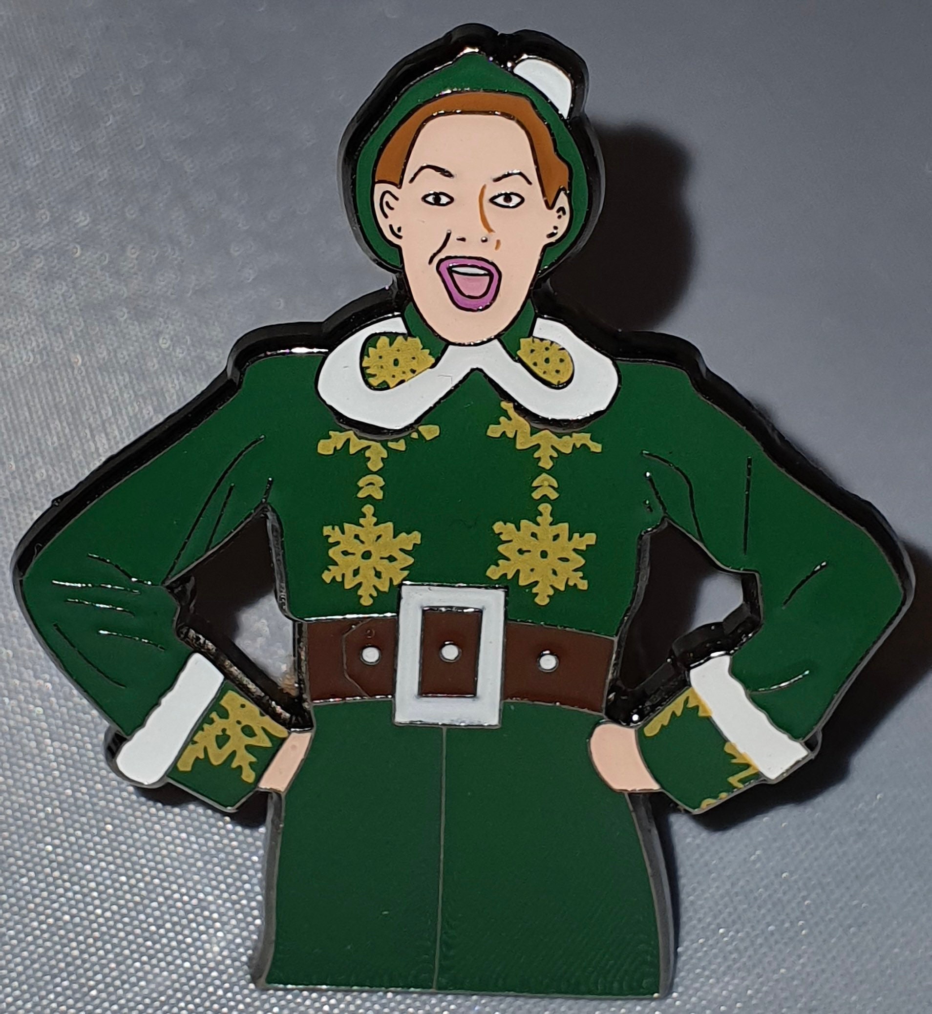 Buddy the Elf From Elf the Musical Enamel Pin - Etsy