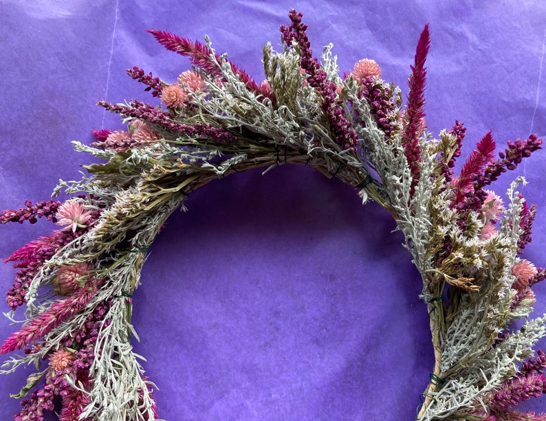 DIY Flower Crown Kit, Bulk Discount, Organic Flowers, Your Color ...