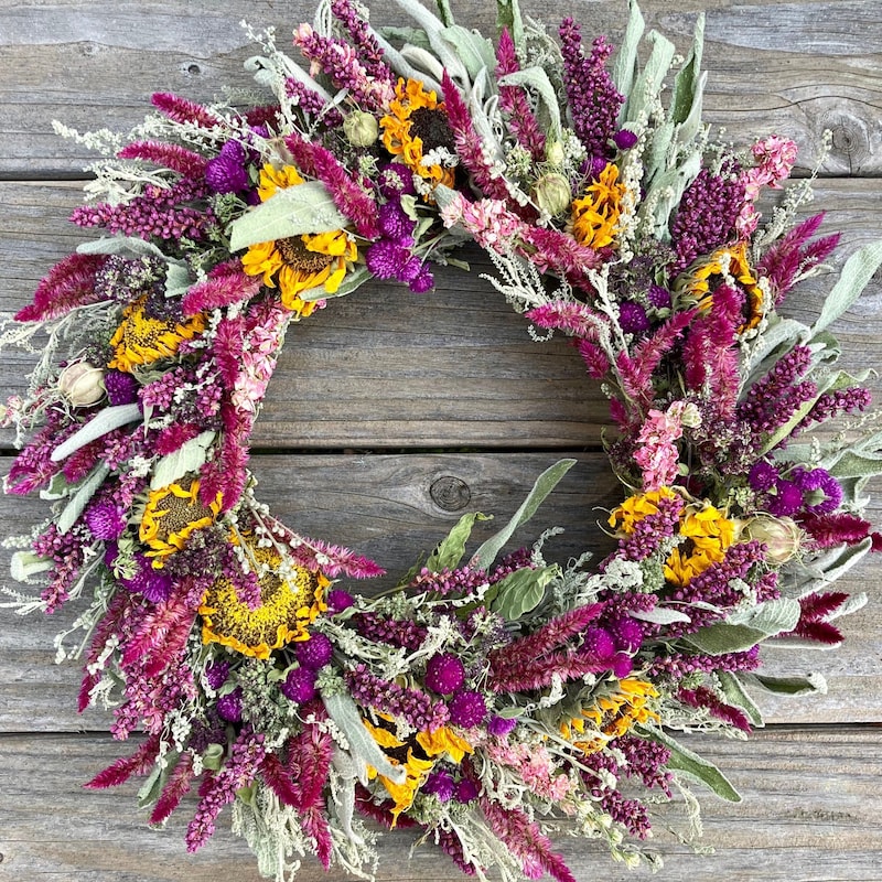 Homemade Wreath - Etsy