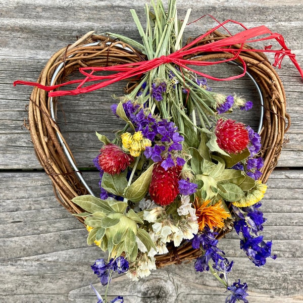Heart Wreath - Etsy