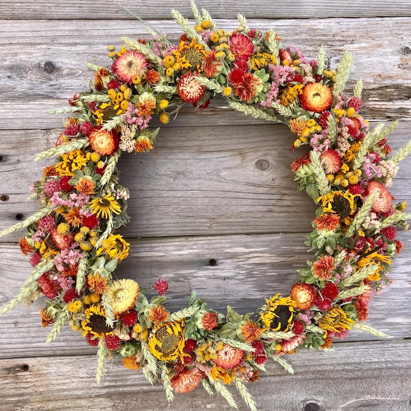 Organic Table Wreath - Etsy