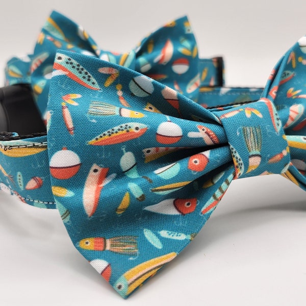 Fishing Dog Collar - Etsy