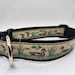 Handmade Duck Collar. Coco Collar. Green and Brown Jacquard Ribbon. for ...