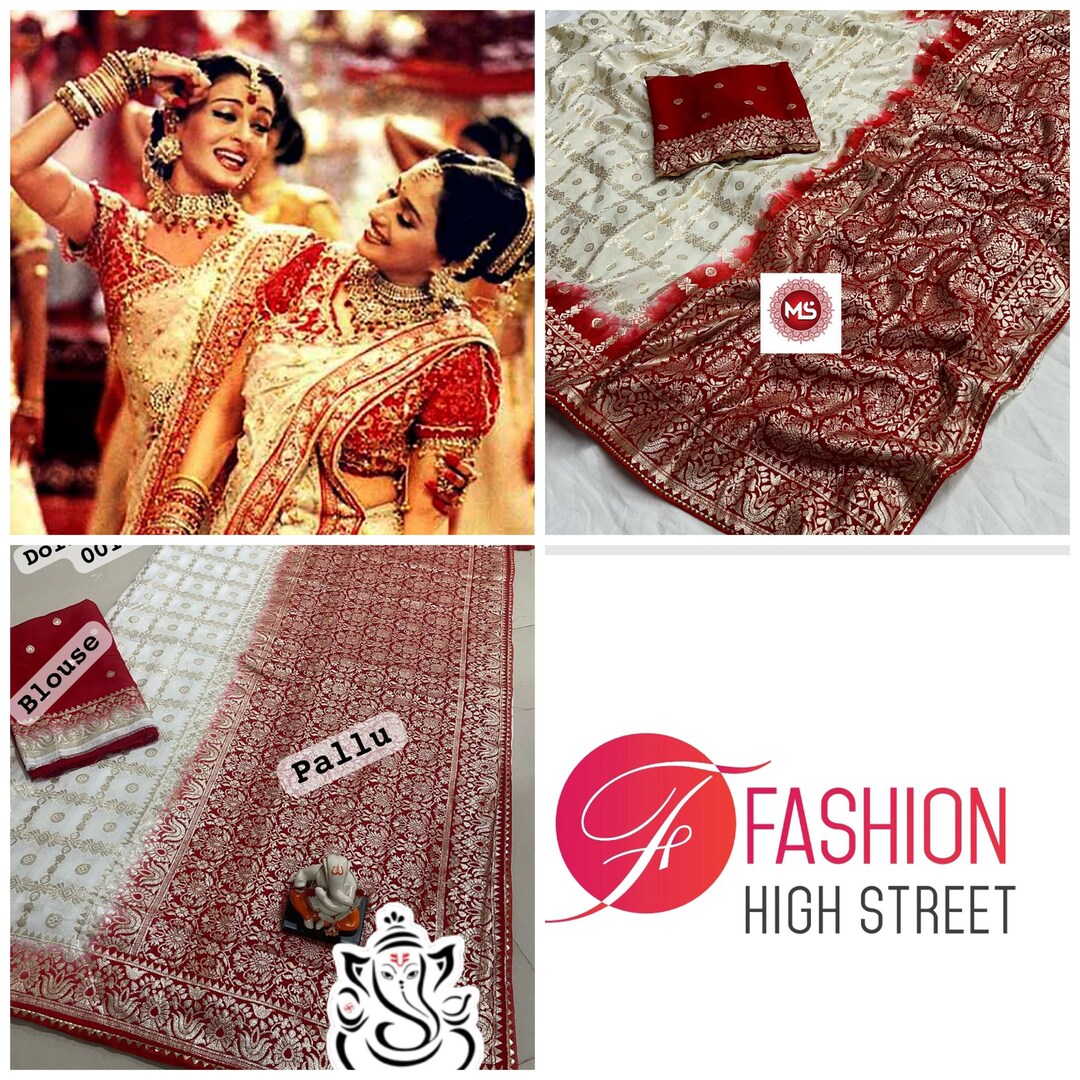 Aishwarya Rai in Dola Silk Saree . Devdas Silk Trendy Cocktail Saree ...