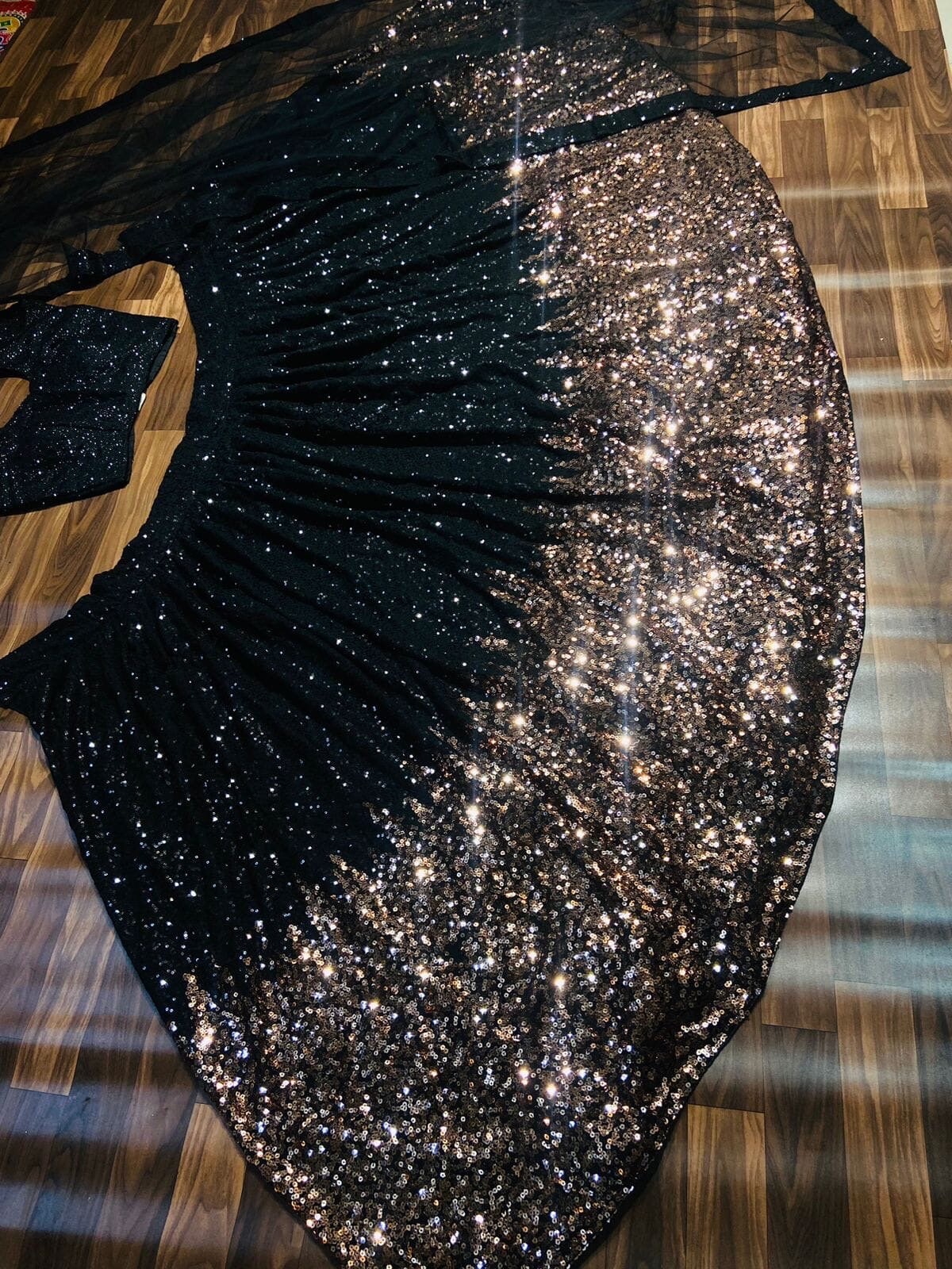 Black Sparkle Lehenga Choli for Women Ready to Wear Custom - Etsy Canada