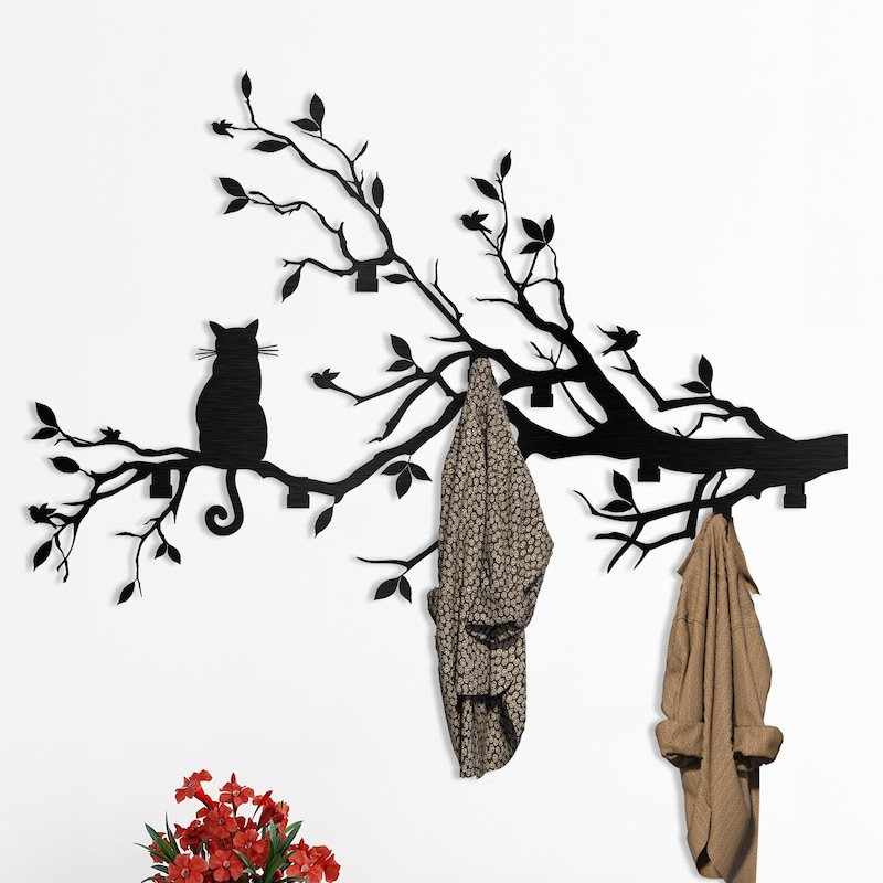 Metal Coat Rack Nature - Etsy