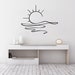 Sunshine Metal Sign | Sun Metal Wall Art | Sea Sparkle Metal Wall Decor ...