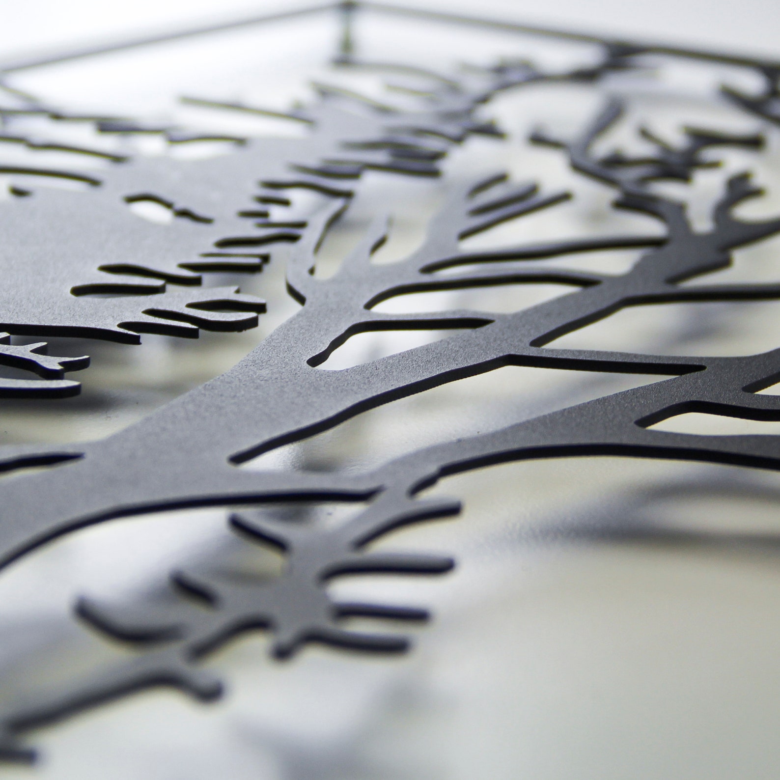 Fascinating Forest View in Nature Metal Wall Art Wall - Etsy