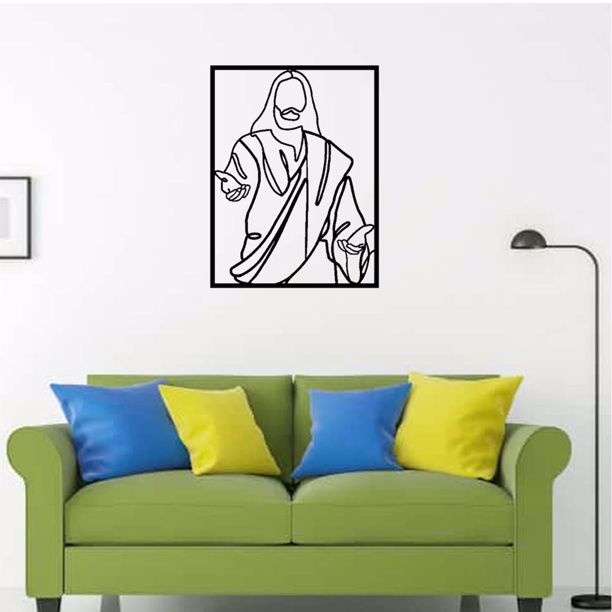 Jesus Metal Wall Decor Christian Metal Gift Religious | Etsy