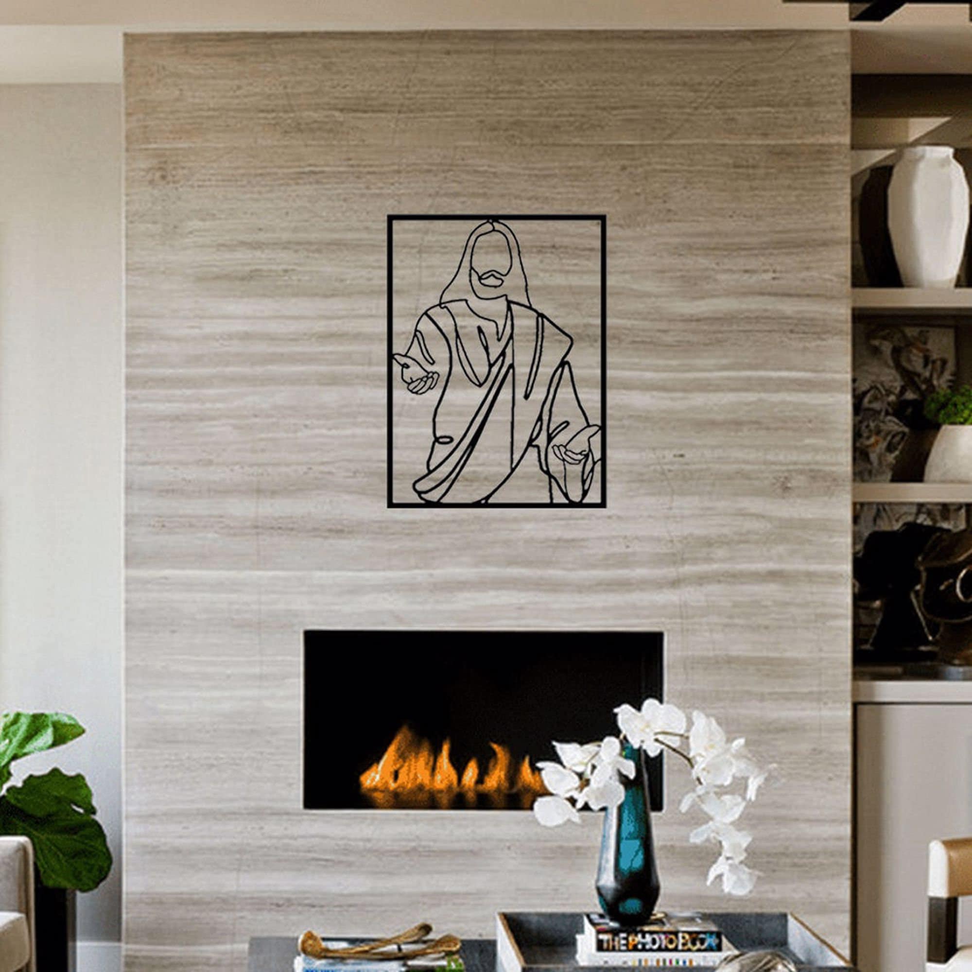 Jesus Metal Wall Decor Christian Metal Gift Religious | Etsy