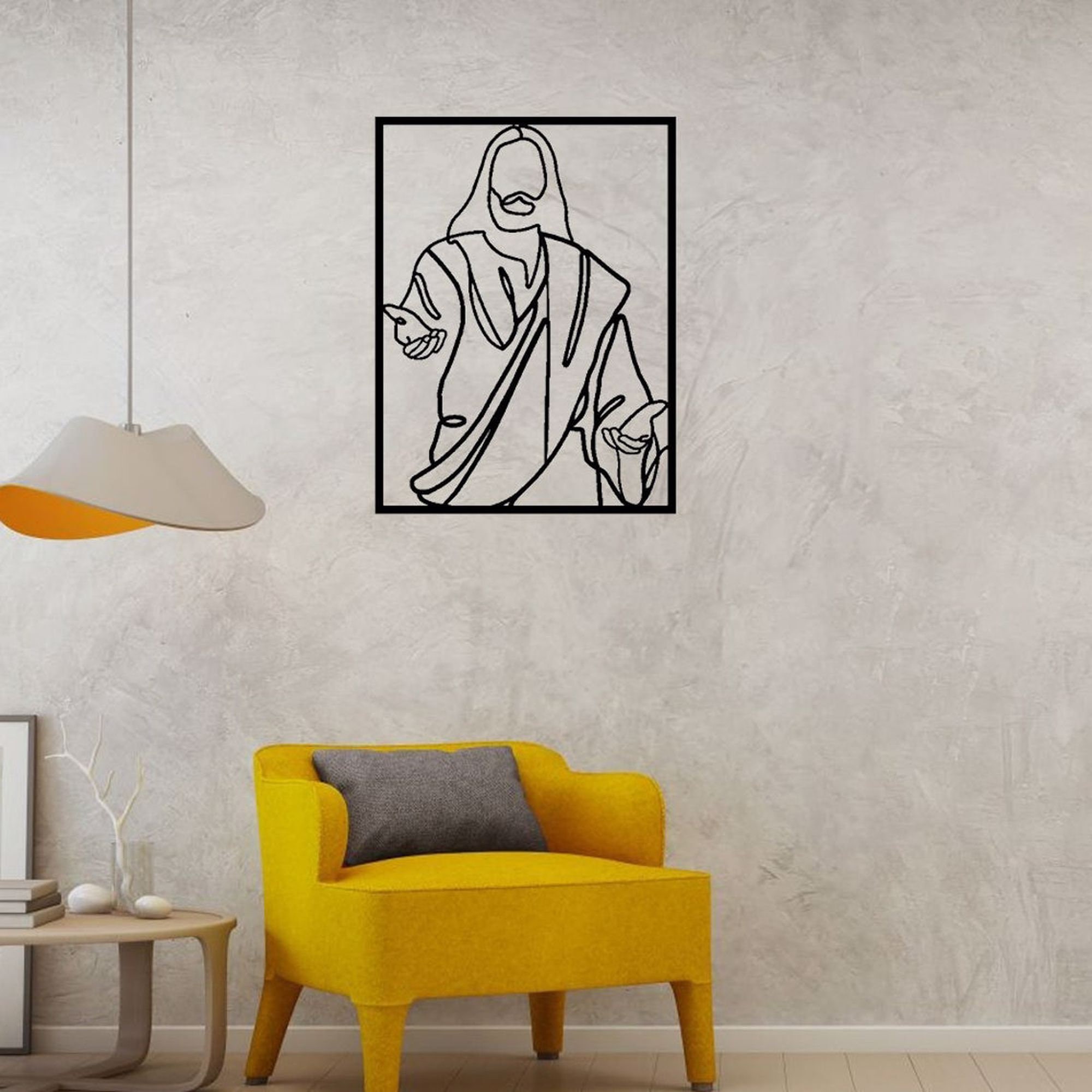 Jesus Metal Wall Decor Christian Metal Gift Religious | Etsy