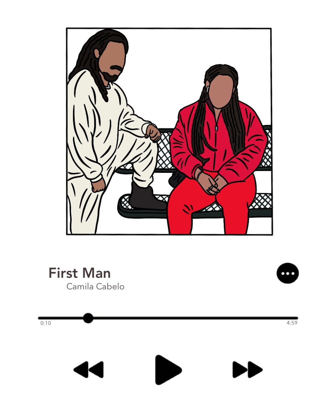 Music Plaque Spotify Drawing Music Gift for Him Art - Etsy