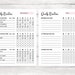 Daily Weekly Monthly Yearly Checklist Templates. Daily Routine, Weekly ...