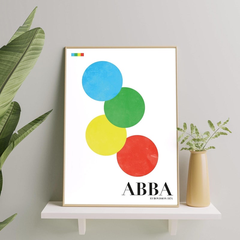 Abba Poster - Etsy
