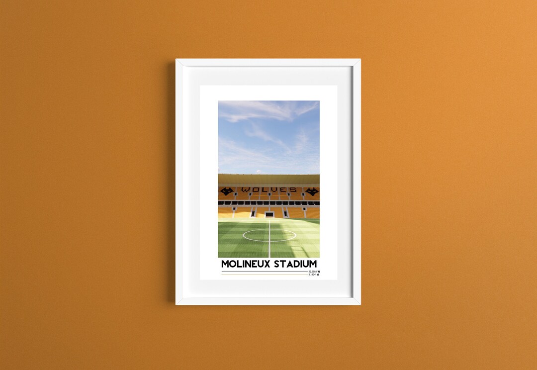 Wolverhampton Wanderers FC Molineux Stadium Wolves Football Art ...