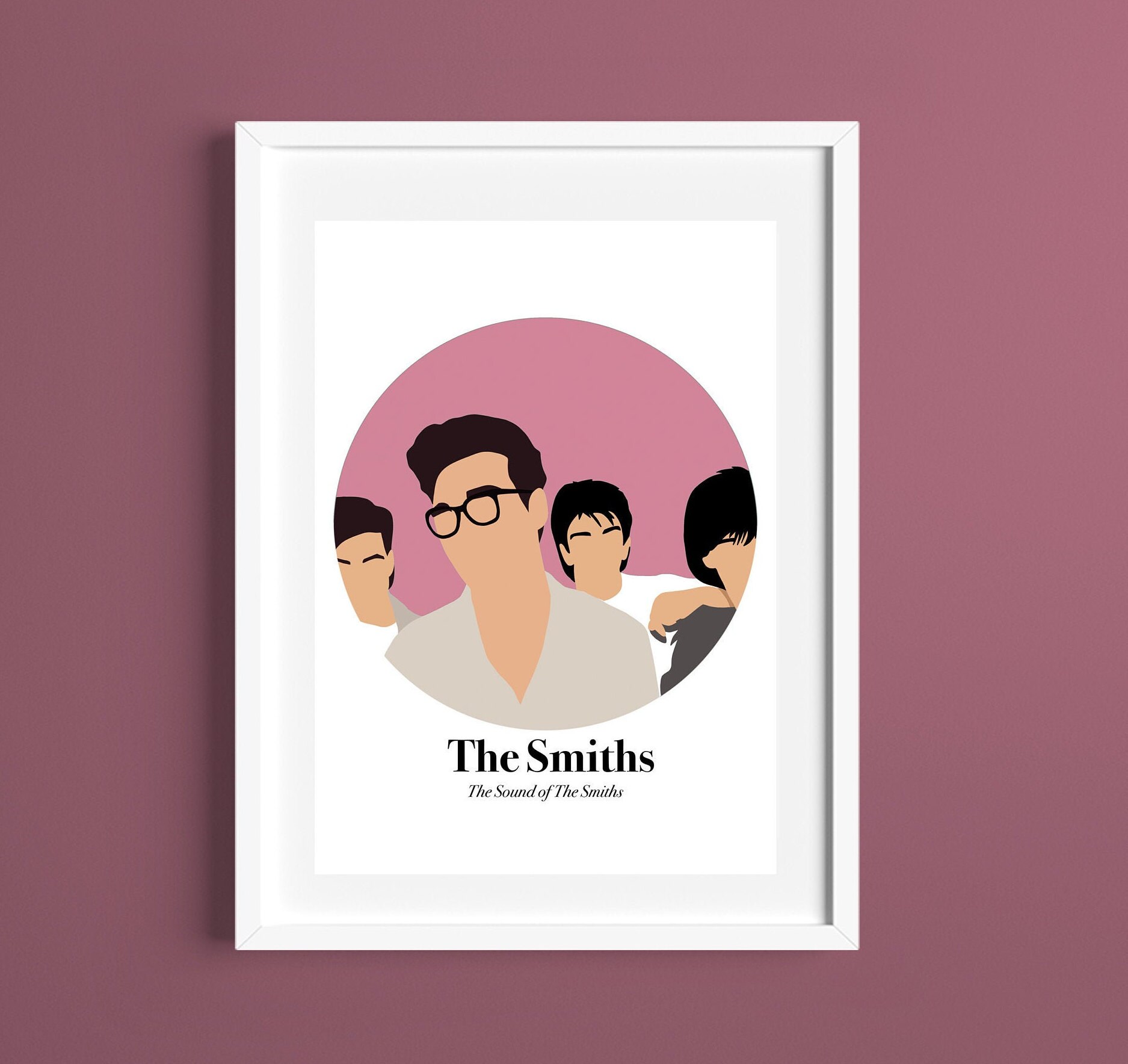 The Smiths Print - the Sound of the Smiths Album Cover - Smiths Poster ...
