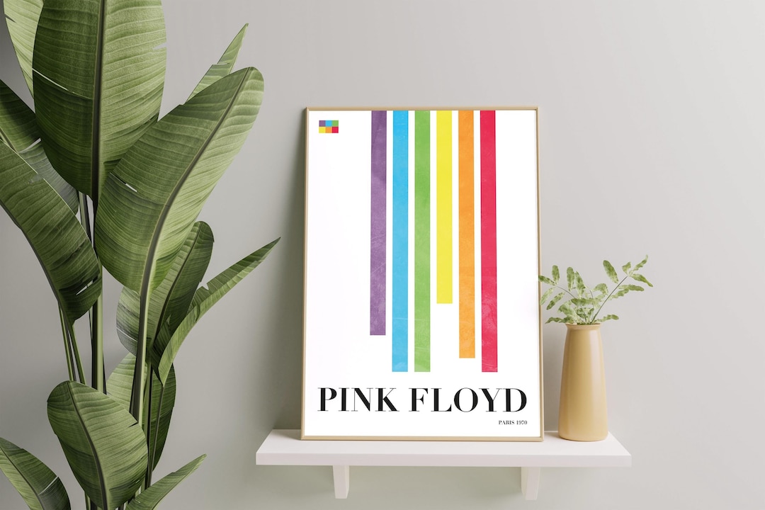 Pink Floyd Music Poster - Pink Floyd - Music Print - Art Print ...