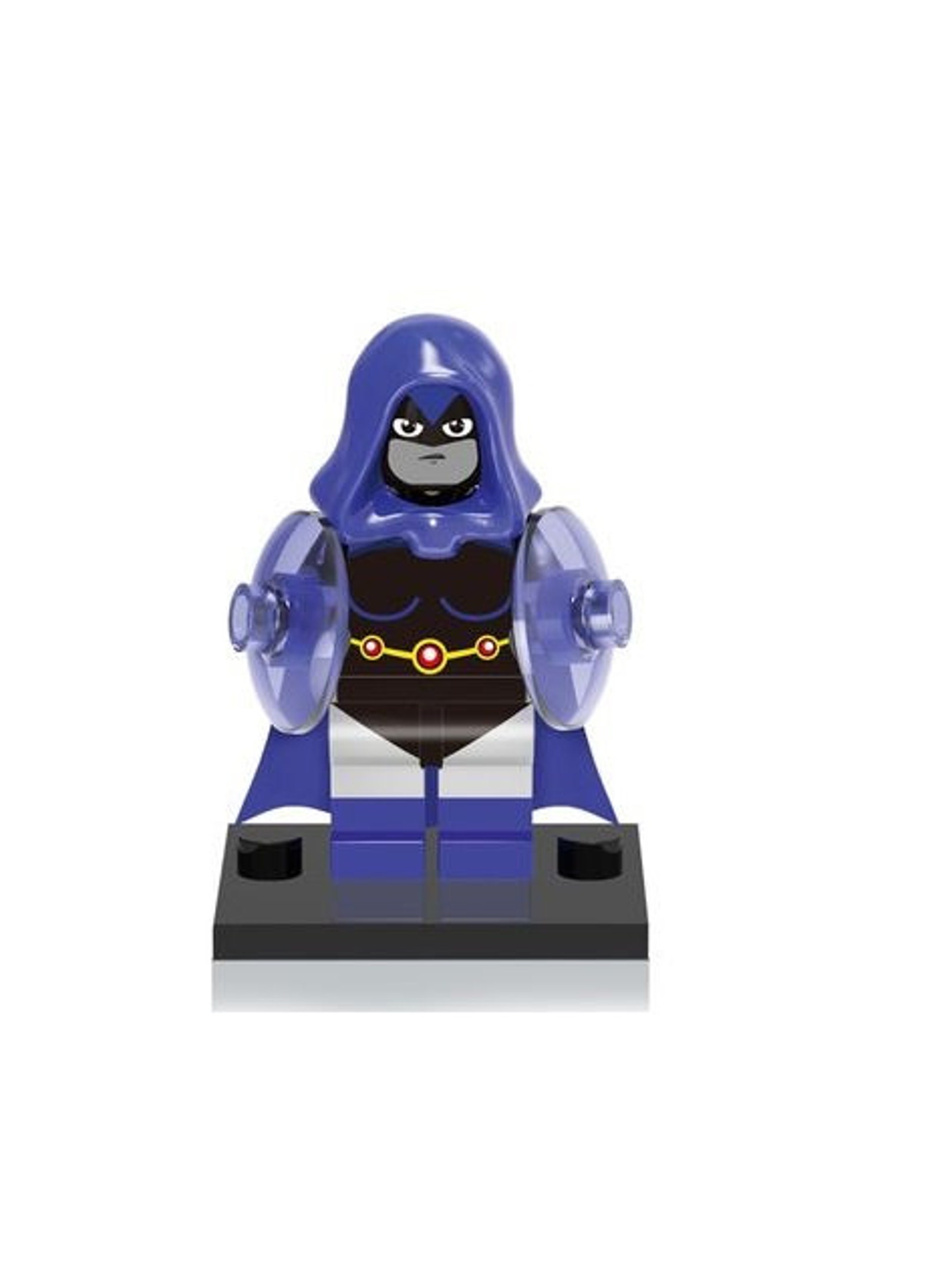 DC Teen Titans Raven minifigure figure fits with lego new in | Etsy