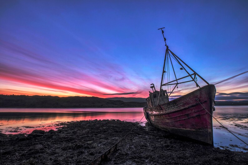 The Old Sabrina, Donegal Ireland - Wild Atlantic Way - Boat Wreck ...