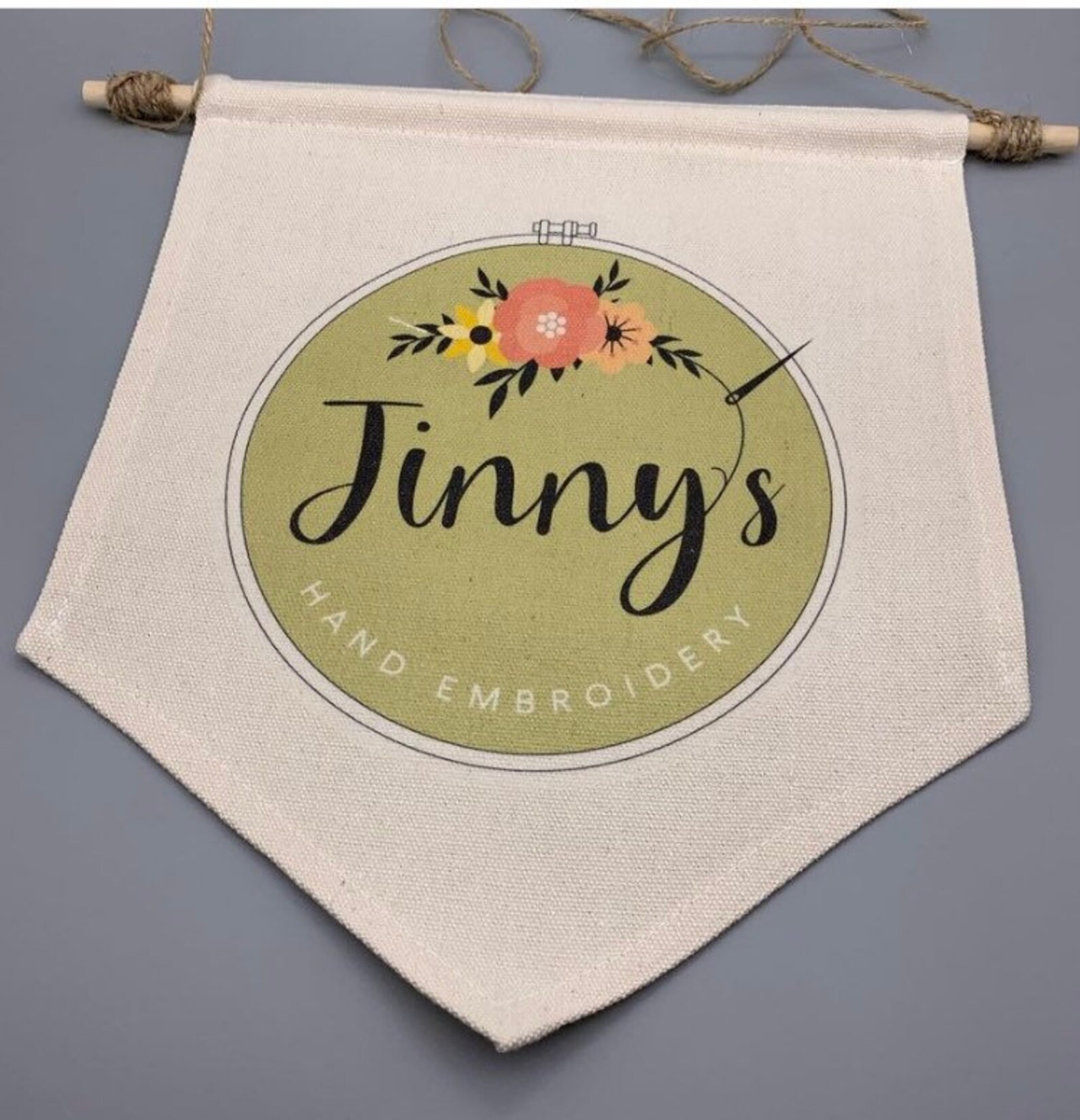 Custom Logo Banner Craft Fair Signs Custom Wall Flag Gifts - Etsy Canada