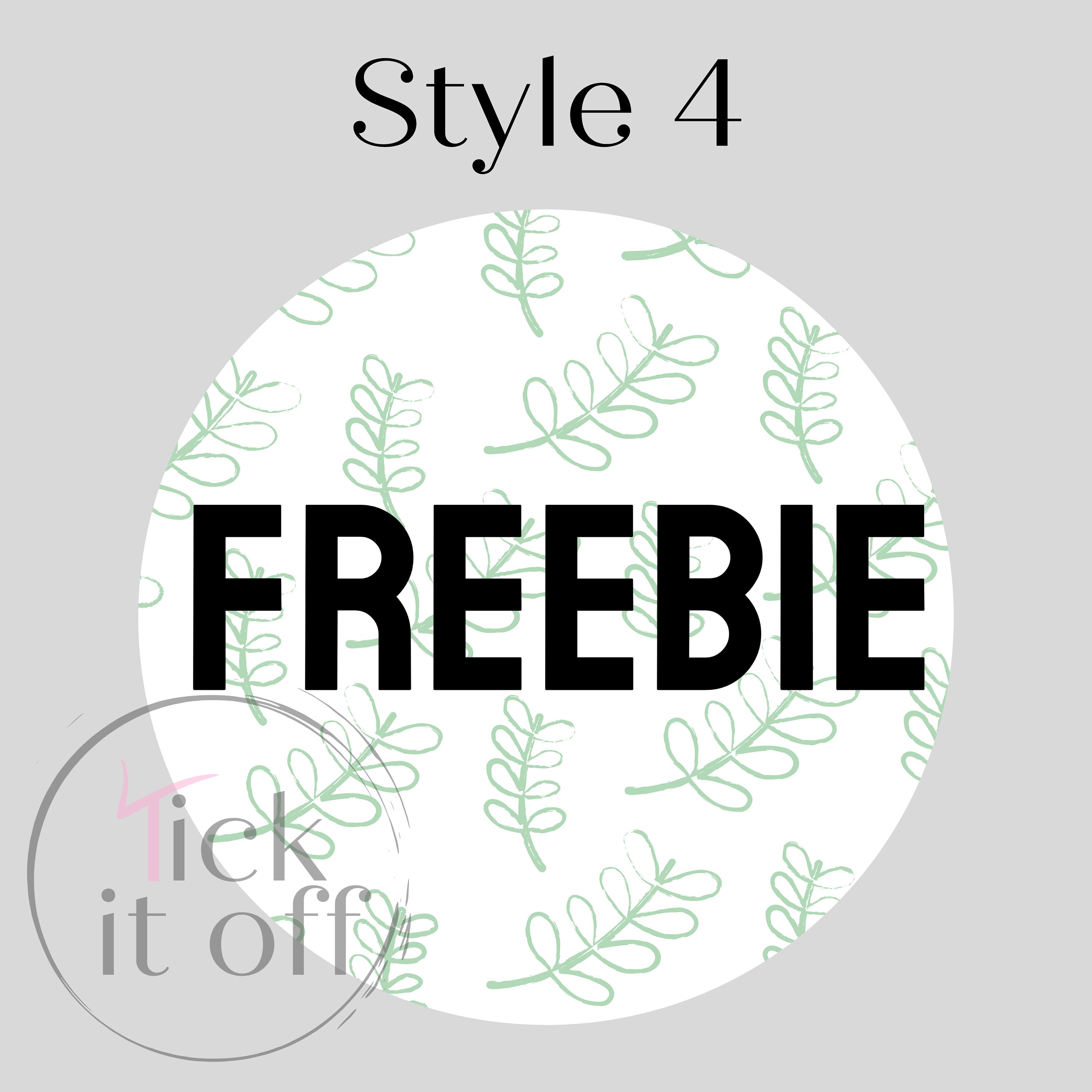Freebie stickers free sample sticker small business | Etsy