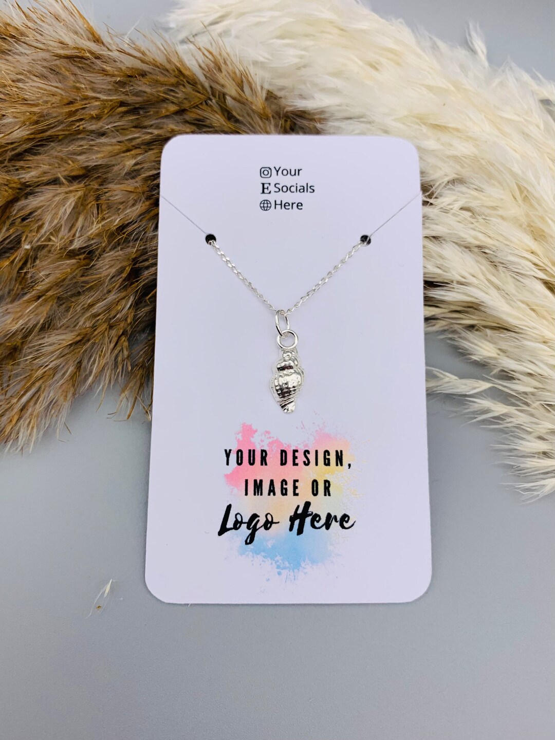 Logo Necklace Holder, Eco Friendly Packaging, Display Cards, Jewellery ...