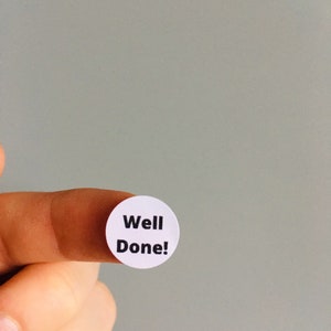 Tiny Custom Stickers, Small Round Sticker Label, Bulletjournal Stickers ...