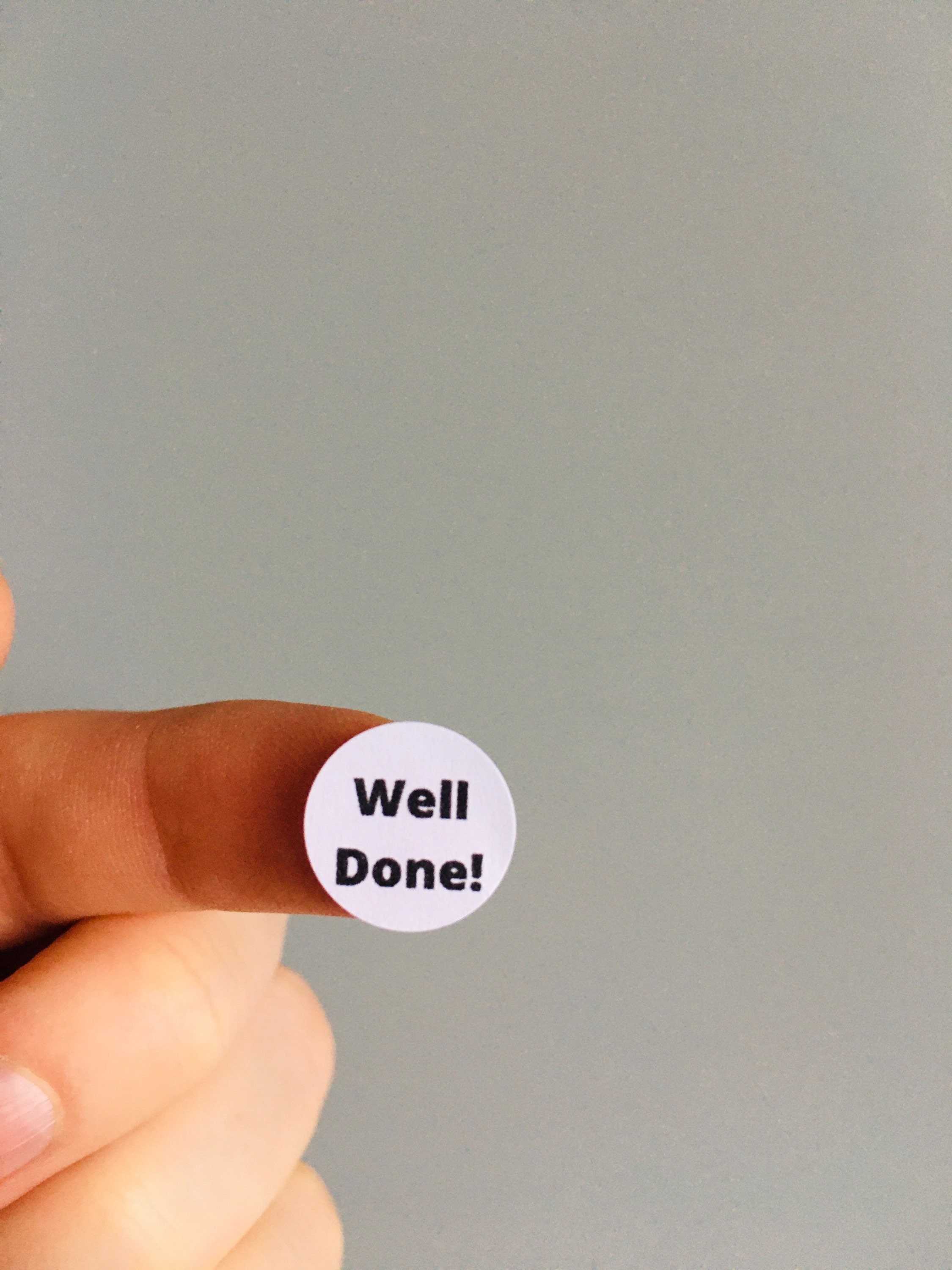 Tiny Custom Stickers Small Round Sticker Label Bulletjournal - Etsy UK