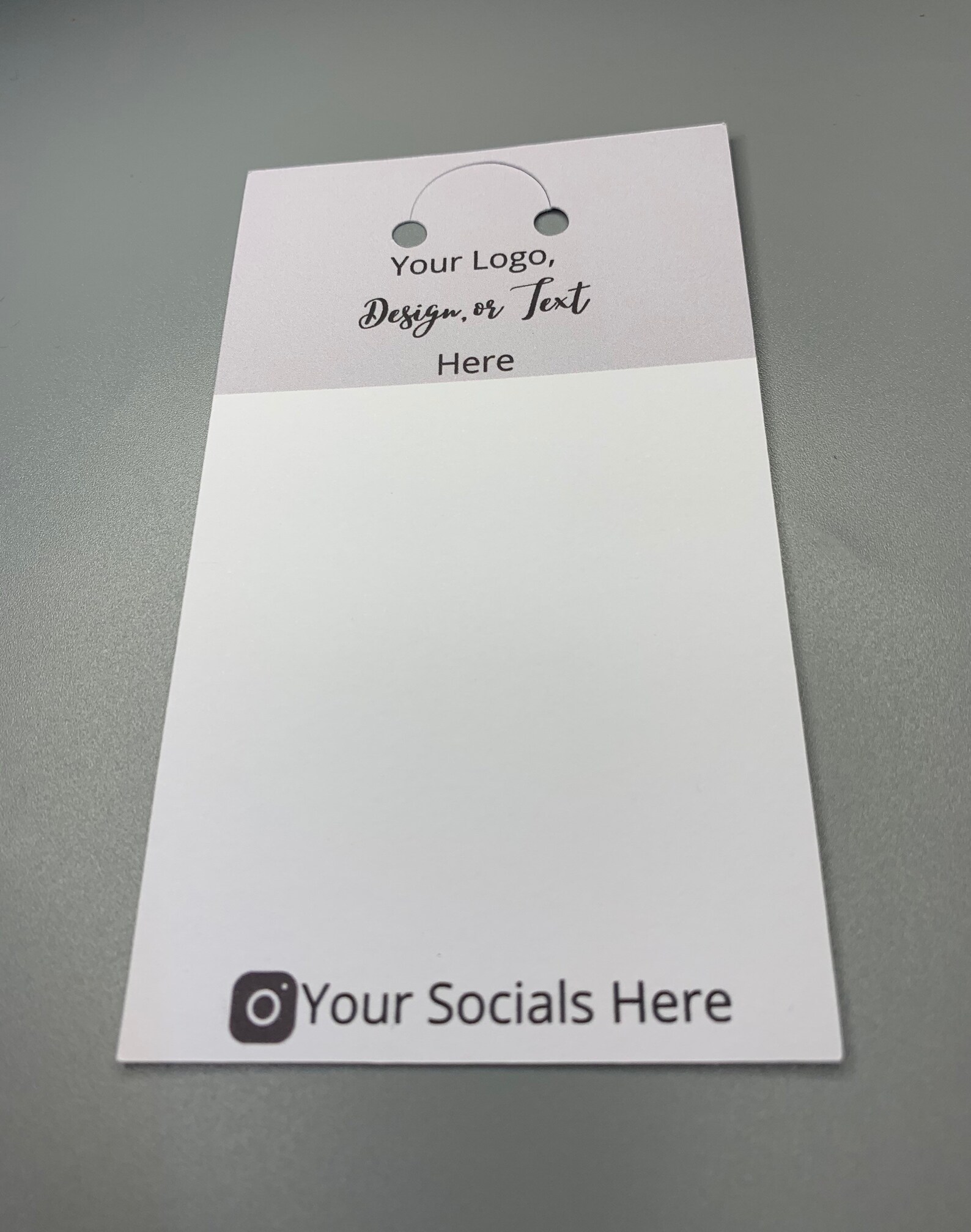 Custom Keyring backing card recycled eco friendly | Etsy