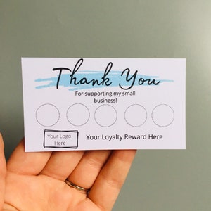 Custom Loyalty Cards, Loyalty Card Stickers, Loyalty Card Designs ...