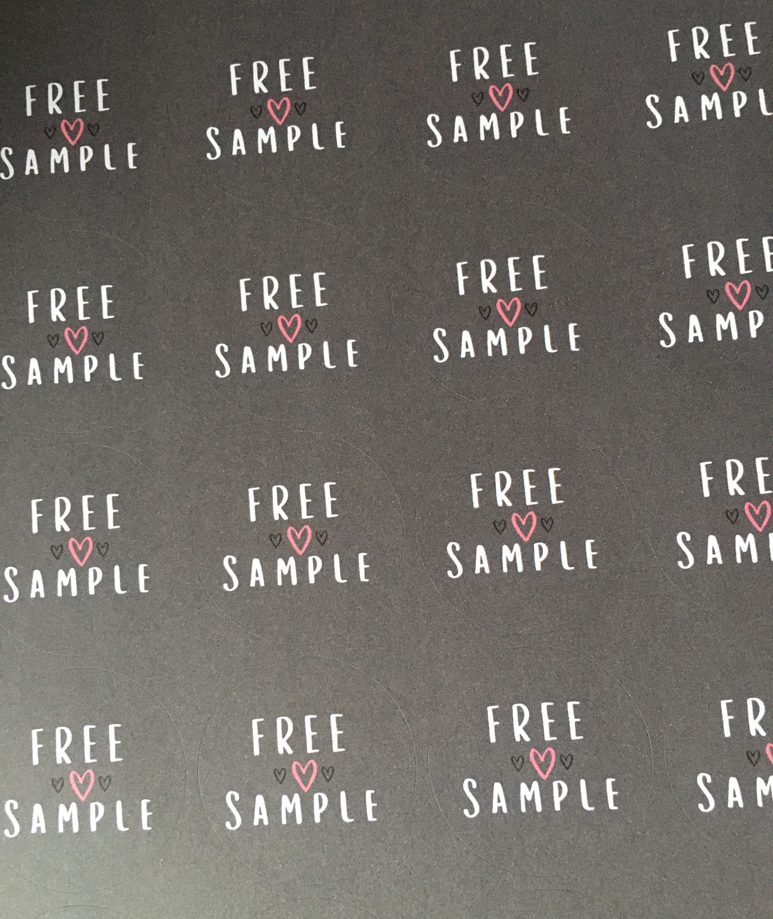 Freebie Stickers, Free Sample Sticker, Small Business Packaging ...