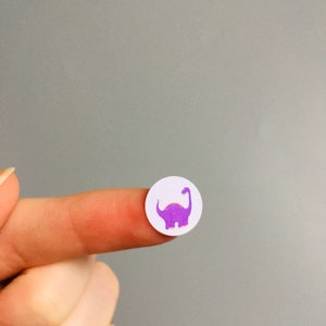 Tiny Custom Stickers, Small Round Sticker Label, Bulletjournal Stickers ...