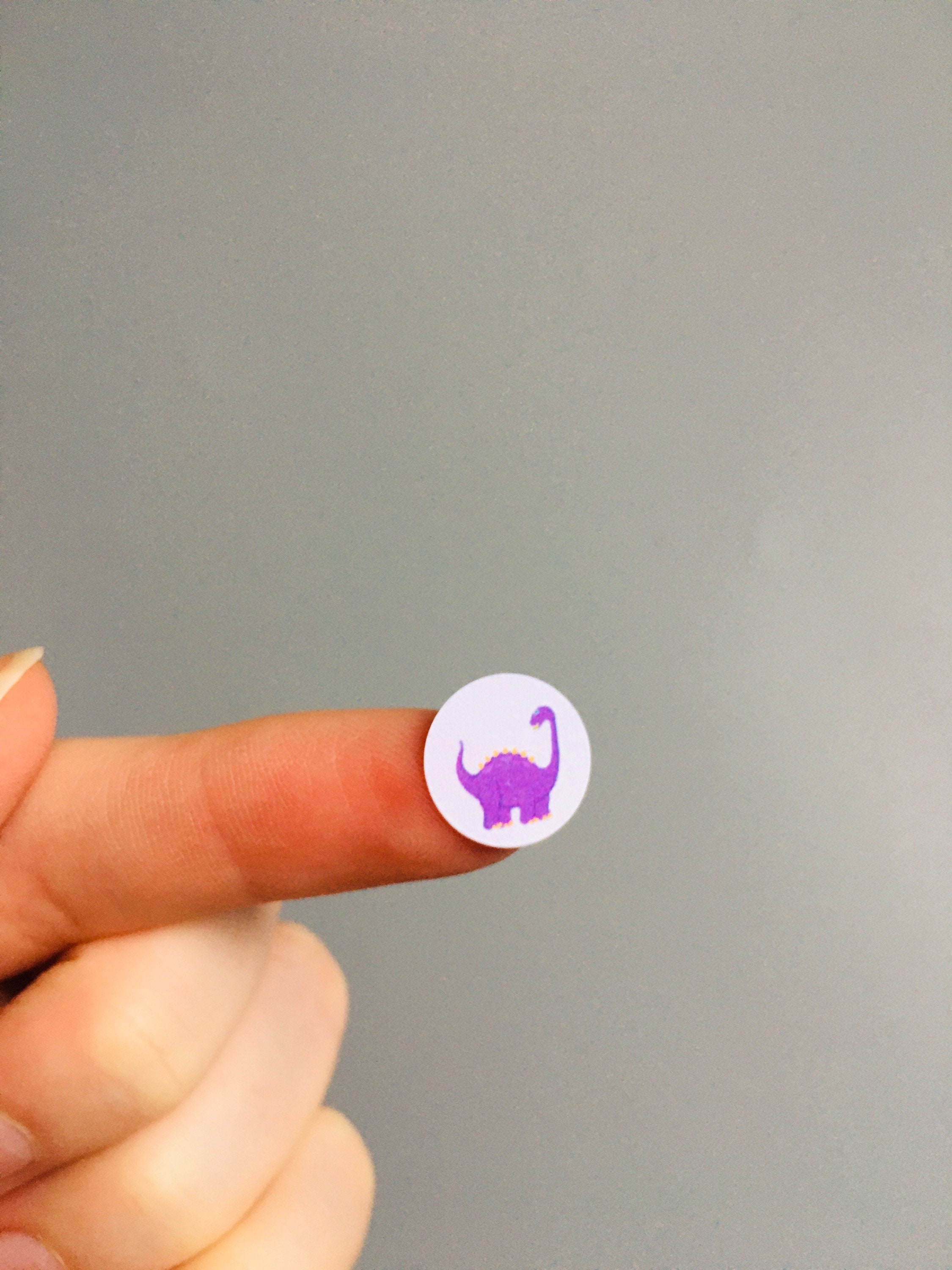 Tiny Custom Stickers, Small Round Sticker Label, Bulletjournal Stickers ...
