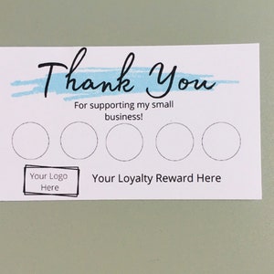 Custom Loyalty Cards, Loyalty Card Stickers, Loyalty Card Designs ...