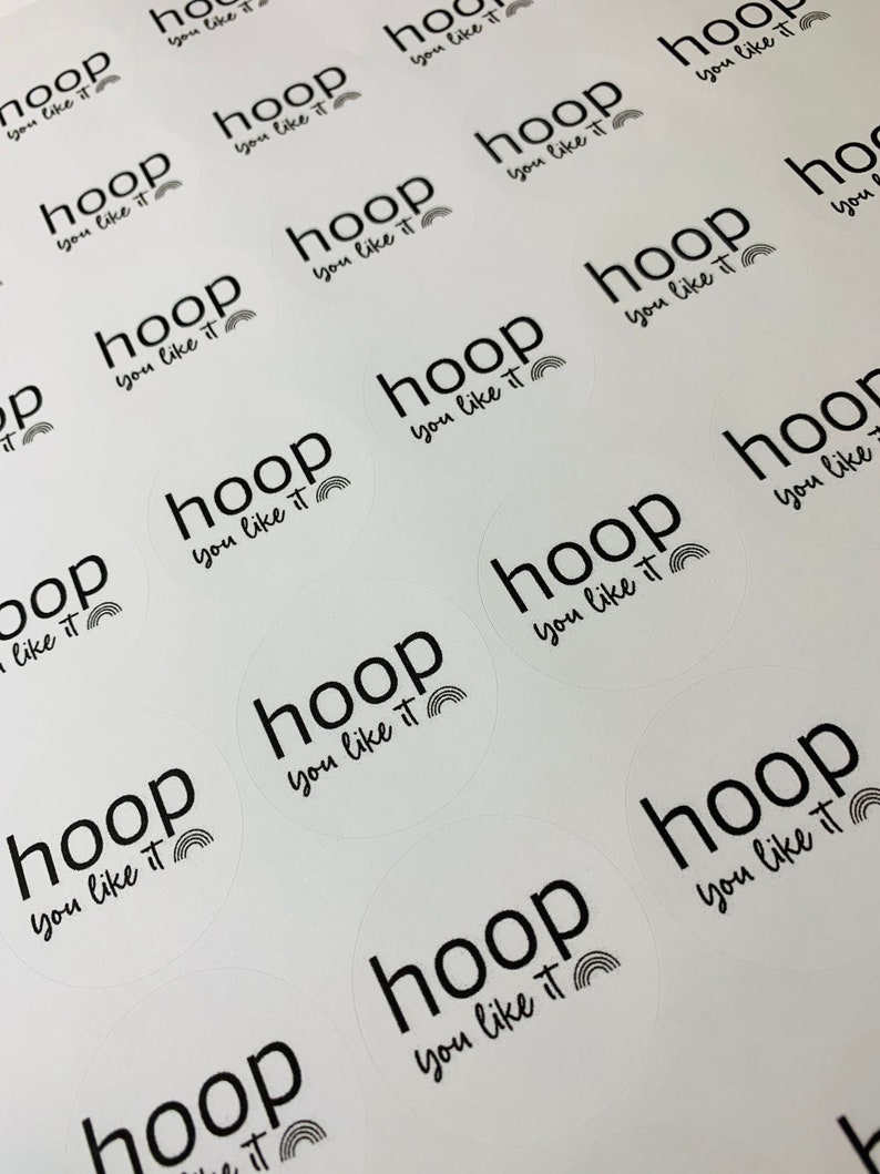 Small Business Logo Stickers Personalised Business Labels - Etsy UK