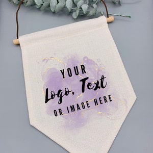 Custom Logo Banner, Craft Fair Signs, Custom Wall Flag, Gifts for Small ...