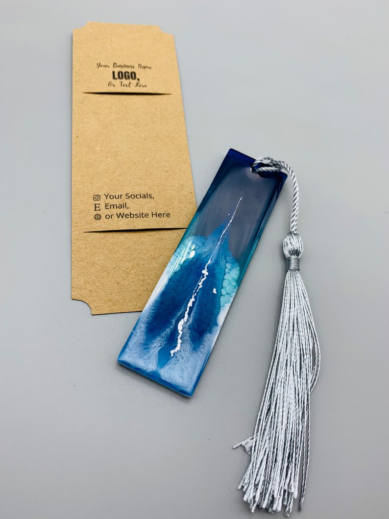 Bookmark Sleeve Svg Resin Bookmark Packaging Cut Files Png - Etsy