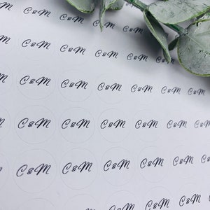 Tiny Custom Stickers, Small Round Sticker Label, Bulletjournal Stickers ...