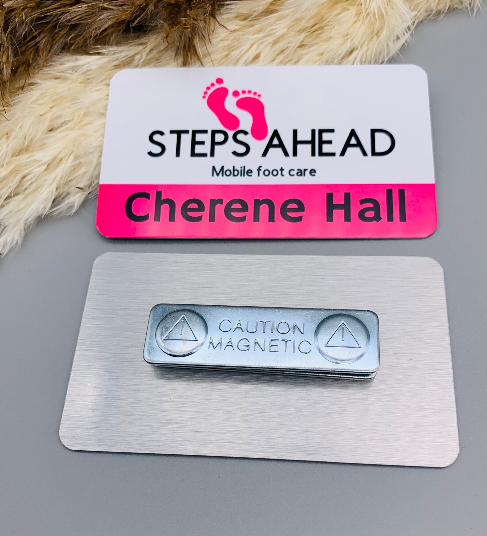 Custom Name Tag, Logo Name Tags, Metal Name Badge, Magnet Lapel Pin ...