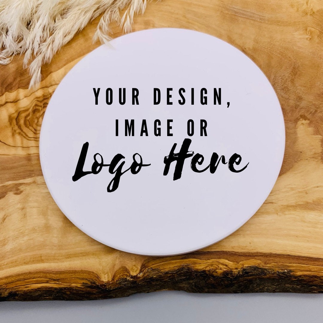 Logo Photo Prop, 10.8cm, Qr Code Sign, Custom Ceramic Coasters, Craft ...
